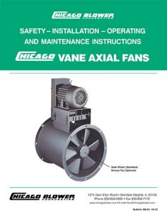 VANE AXIAL FANS – Chicago Blower